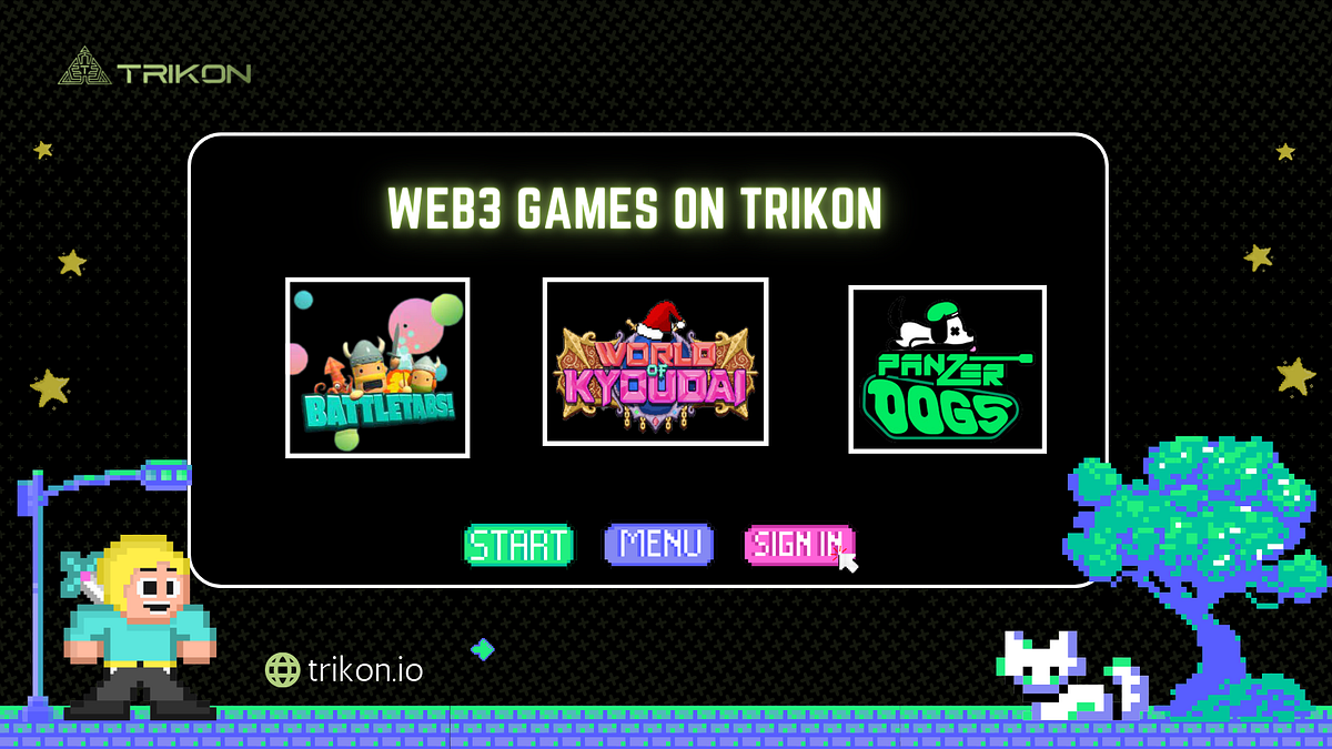 Explore the incredible games on Trikon and learn how to sign up for a ...