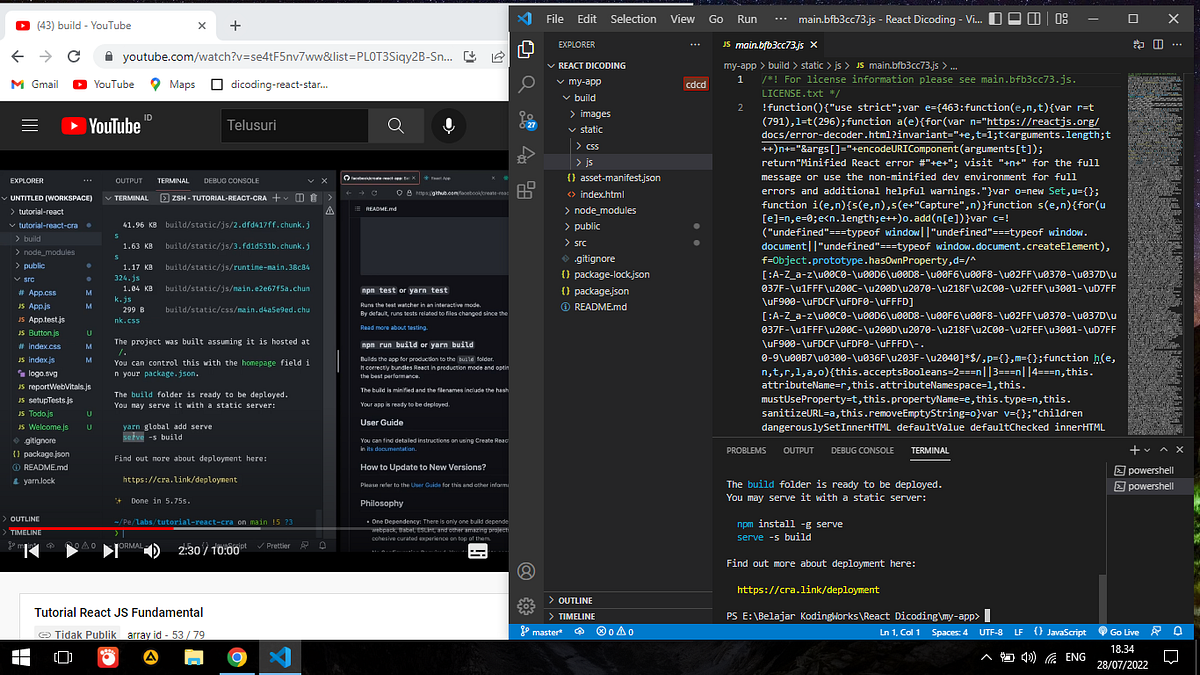 [learn React] Tutorial React Js Fundamental 49 64 By Mukhlis Kurnia Medium