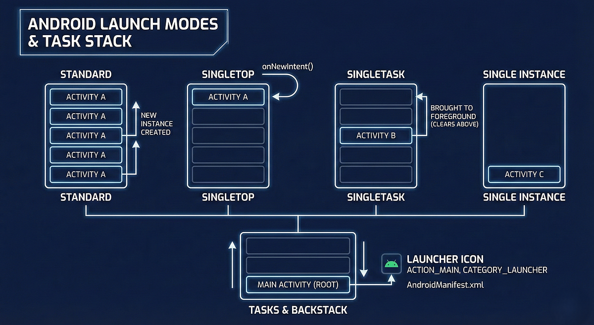Mastering Android Launch Modes: A Deep Dive into Activity Stack ...