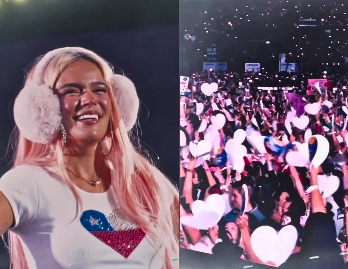 ¡Hasta las lagrimas! Karol G se emociona con el fan action de los ...