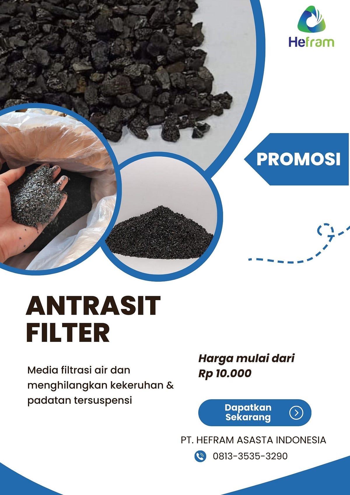 Promosi Antrasit Filter|PT.HEFRAM ASASTA INDONESIA | by Jual Pasir ...