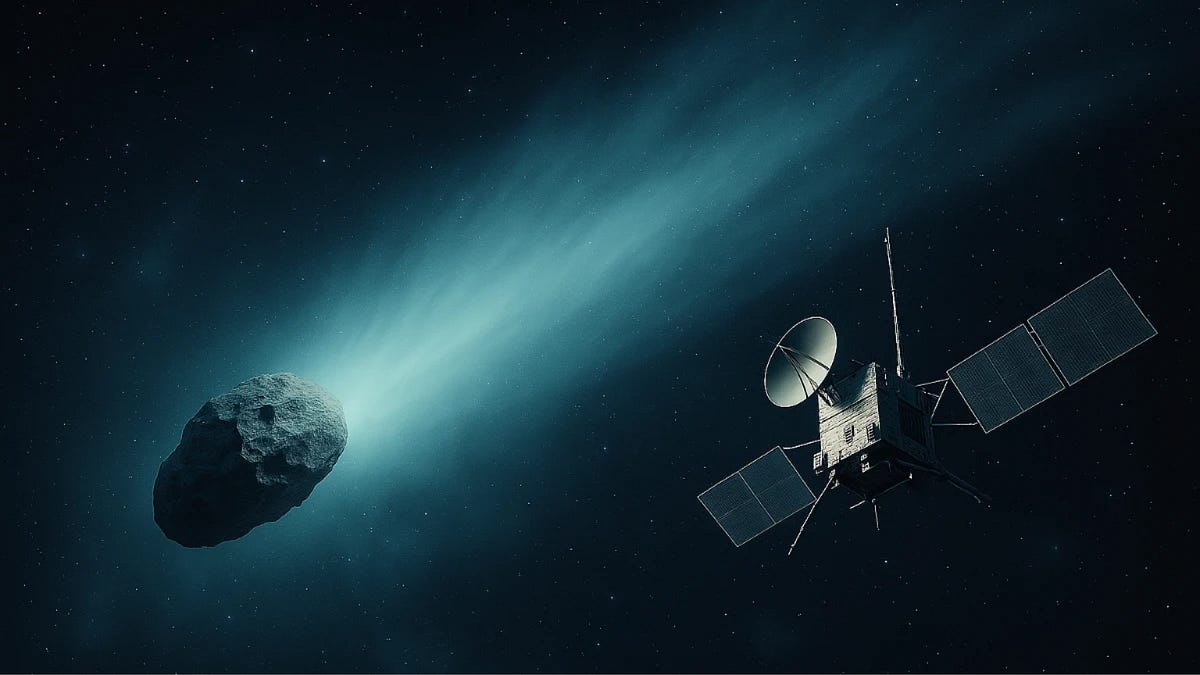 🌌 Clarification on Comet 3I/ATLAS: Between Myth and Reality | by Rui ...