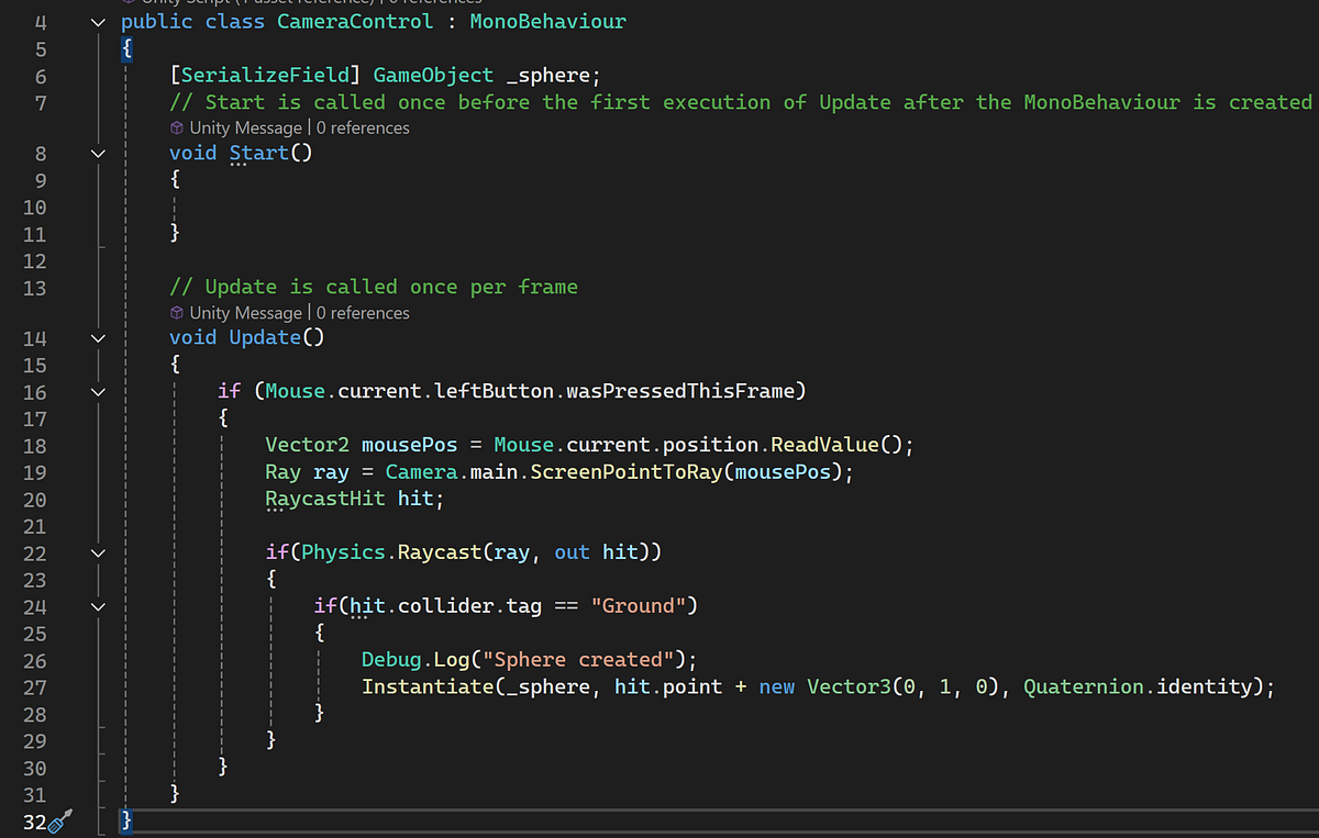 Placing Objects Via Raycast Hits. In this article I will go over how to… | by Felix M Quinones ...