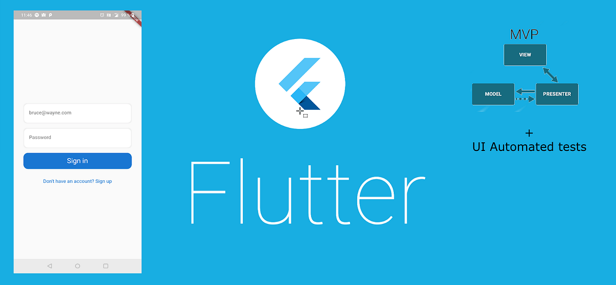 MVP Flutter complete unit testing for a login component | by Gautier ...
