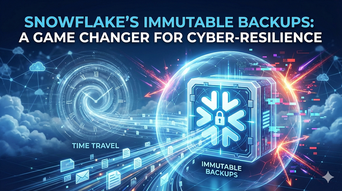Beyond Time Travel: Why Snowflake’s New Immutable Backups Are a Game ...
