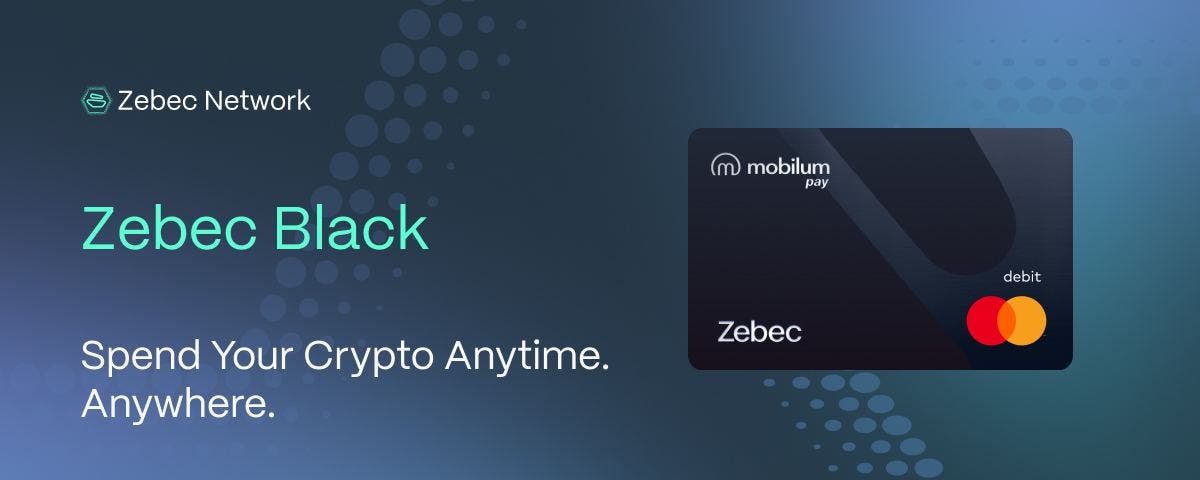 New to Zebec Cards Program: All About Zebec Black Card | by elena solovyov | Zebec Network | Medium