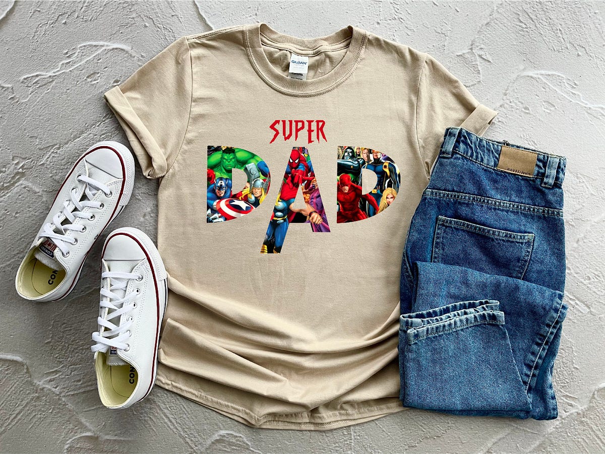 Superhero Dad Shirt, Daddy You’re Our Superhero, Best Dad Shirt, Father’s Day Shirt, Super ...