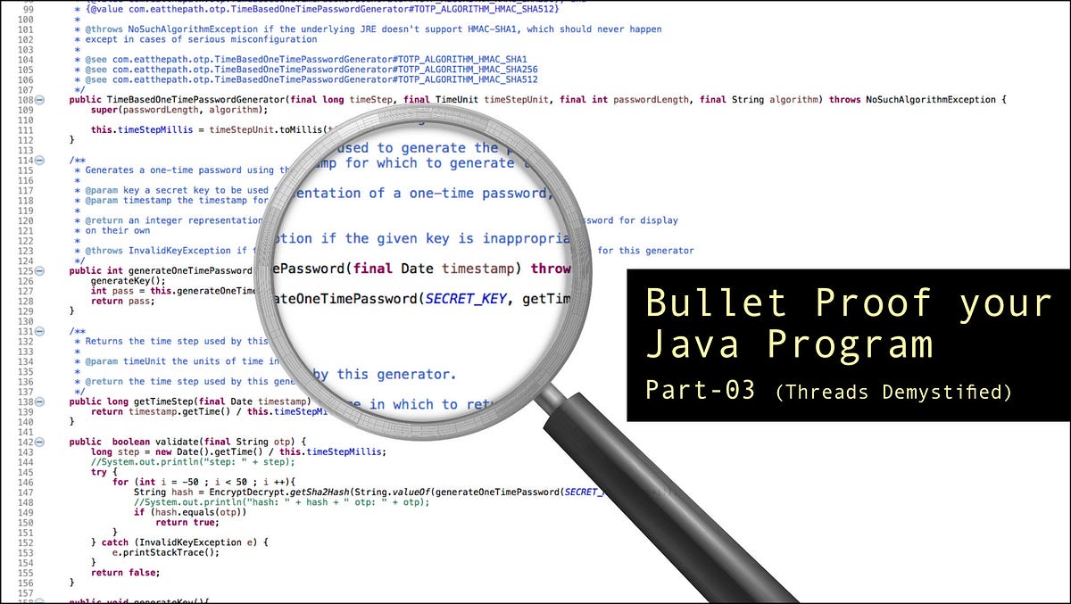 Bullet Proof your Java Program Part 3 — Threads Demystified | by ...