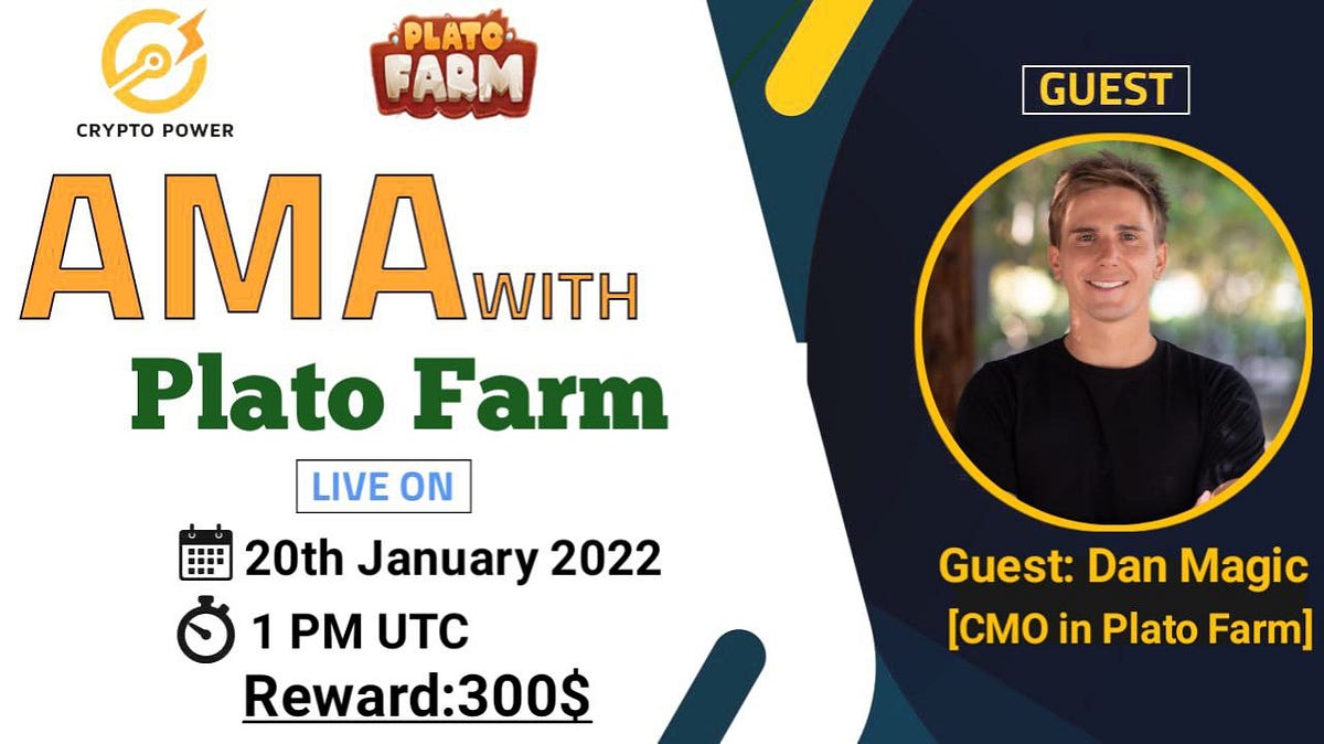 CRYPTO POWER X PLATOFARM AMA RECAP | by Cryptopower | Medium