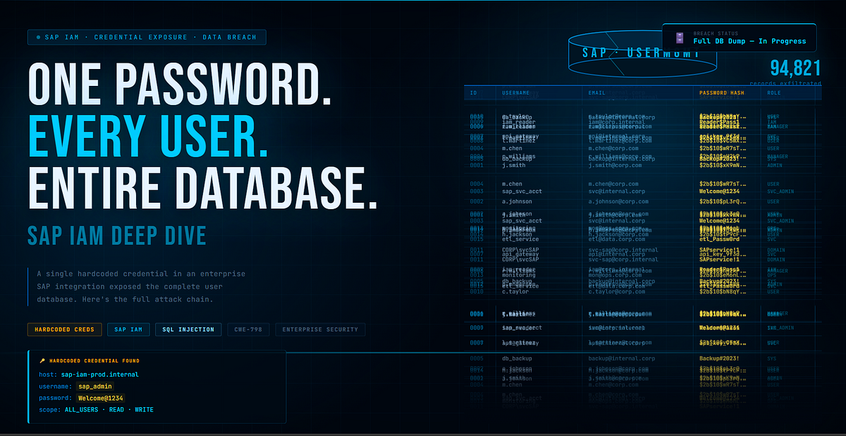How I Hacked an Enterprise’s Entire User Database with One Hardcoded ...