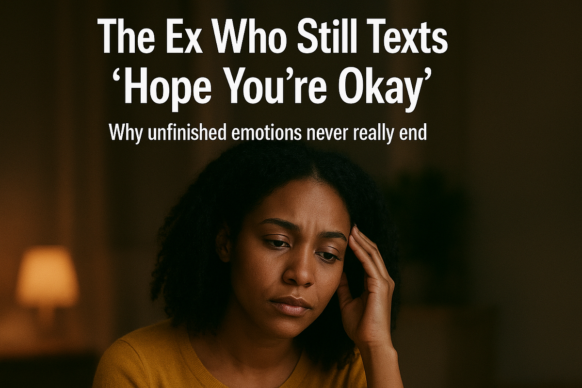 The Ex Who Still Texts “Hope You’re Okay” | by Mbotorjoy | Hello, Love ...