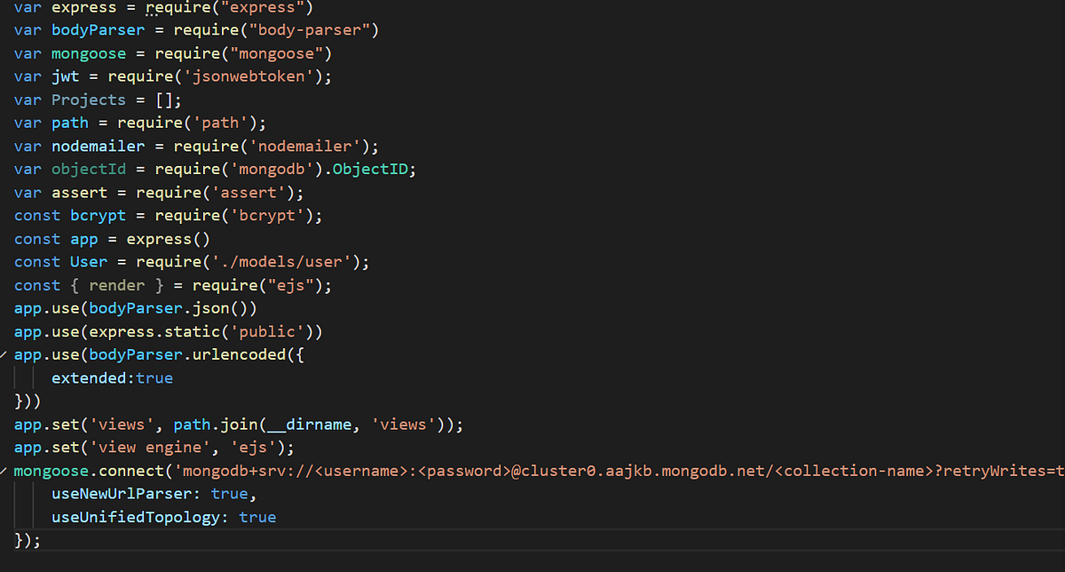 How to connect your back-end application with MongoDB First of all go ...