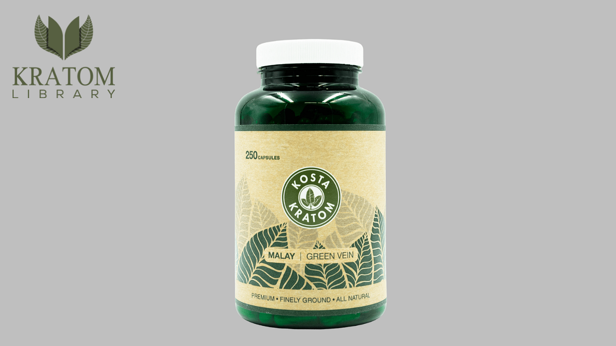 Kosta Kratom Green Vein Malay Capsules | by Kratom Library | Medium