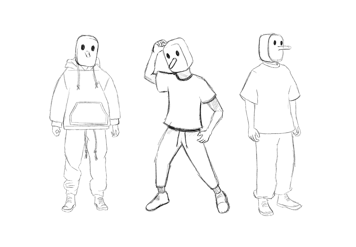 Character Design - Barney Owen - Medium