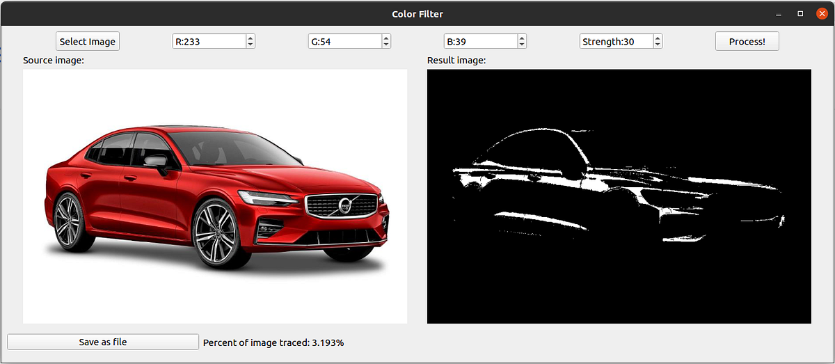 Create a simple GUI image processor with PyQt6 and OpenCV | by Elad Rapaport | Towards Dev