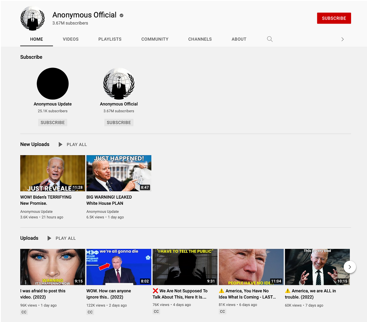 YouTube channels with conspiracy content are fertile ground for ...