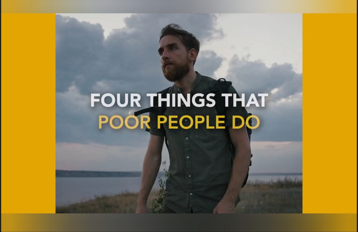 4 Things That Poor People Do - That The Rich Don't | by Health Ad Info ...