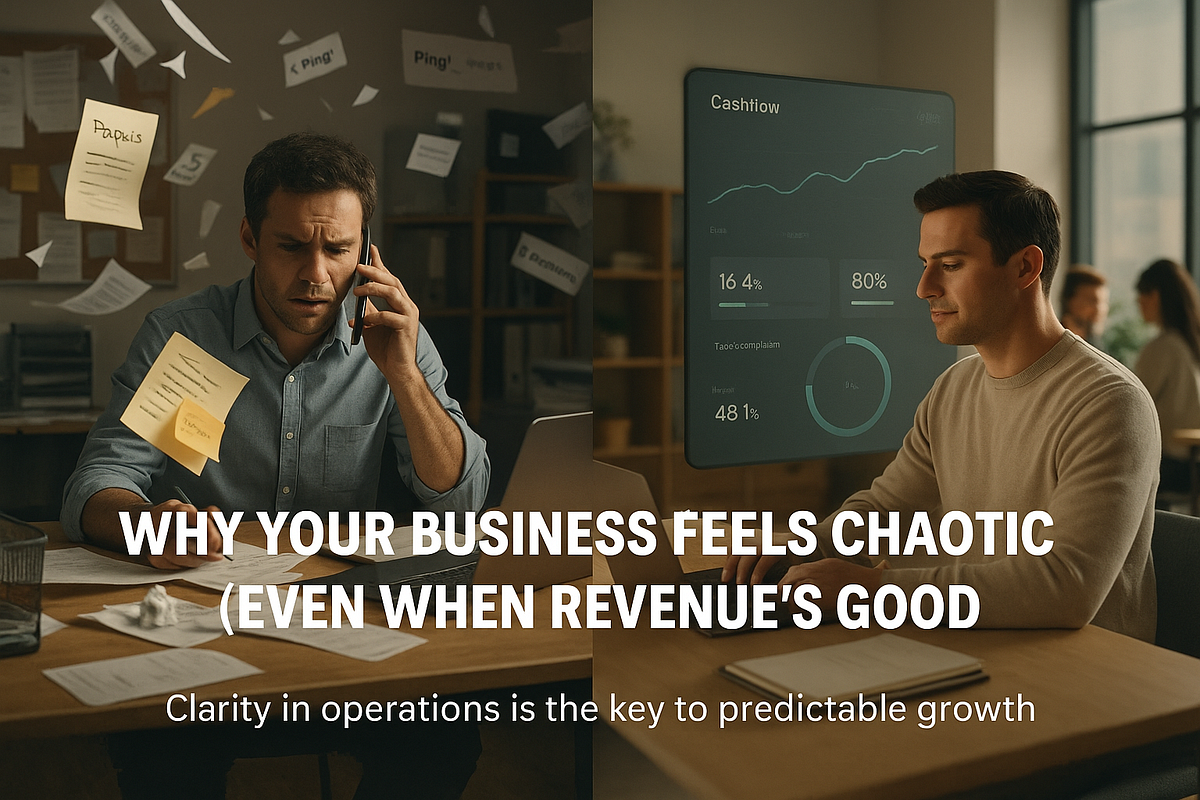 Why Your Business Feels Chaotic (Even When Revenue’s Good) | by Sam ...