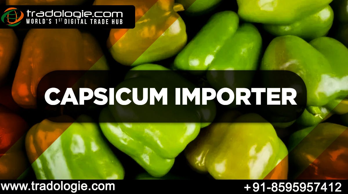 Capsicum Importer. Capsicum contains natural sugar, an is… | by ...