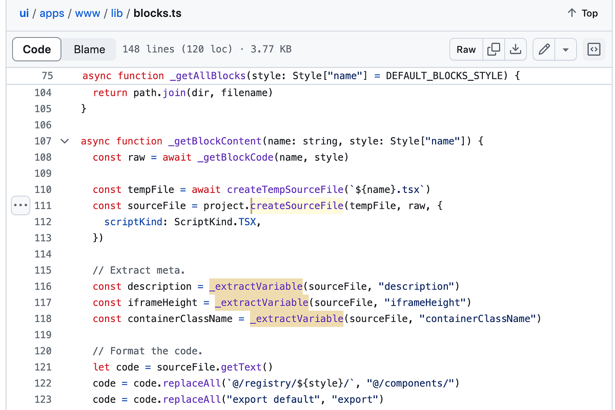 shadcn-ui/ui codebase analysis: How is “Blocks” page built — Part 3 | by Ramu Narasinga | Jun ...