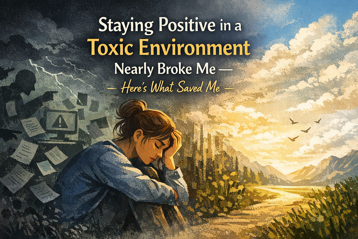 Staying Positive in a Toxic Environment Nearly Broke Me — Here’s What ...