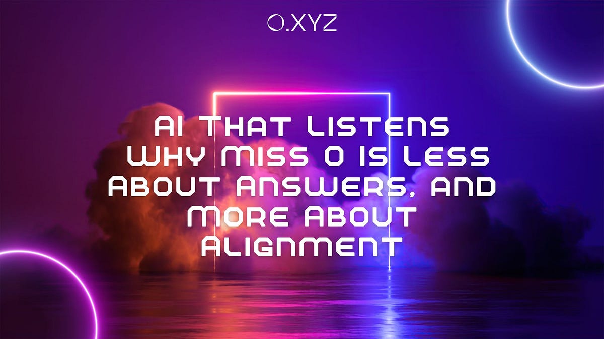 AI That Listens: Why Miss O Is Less About Answers, and More About ...