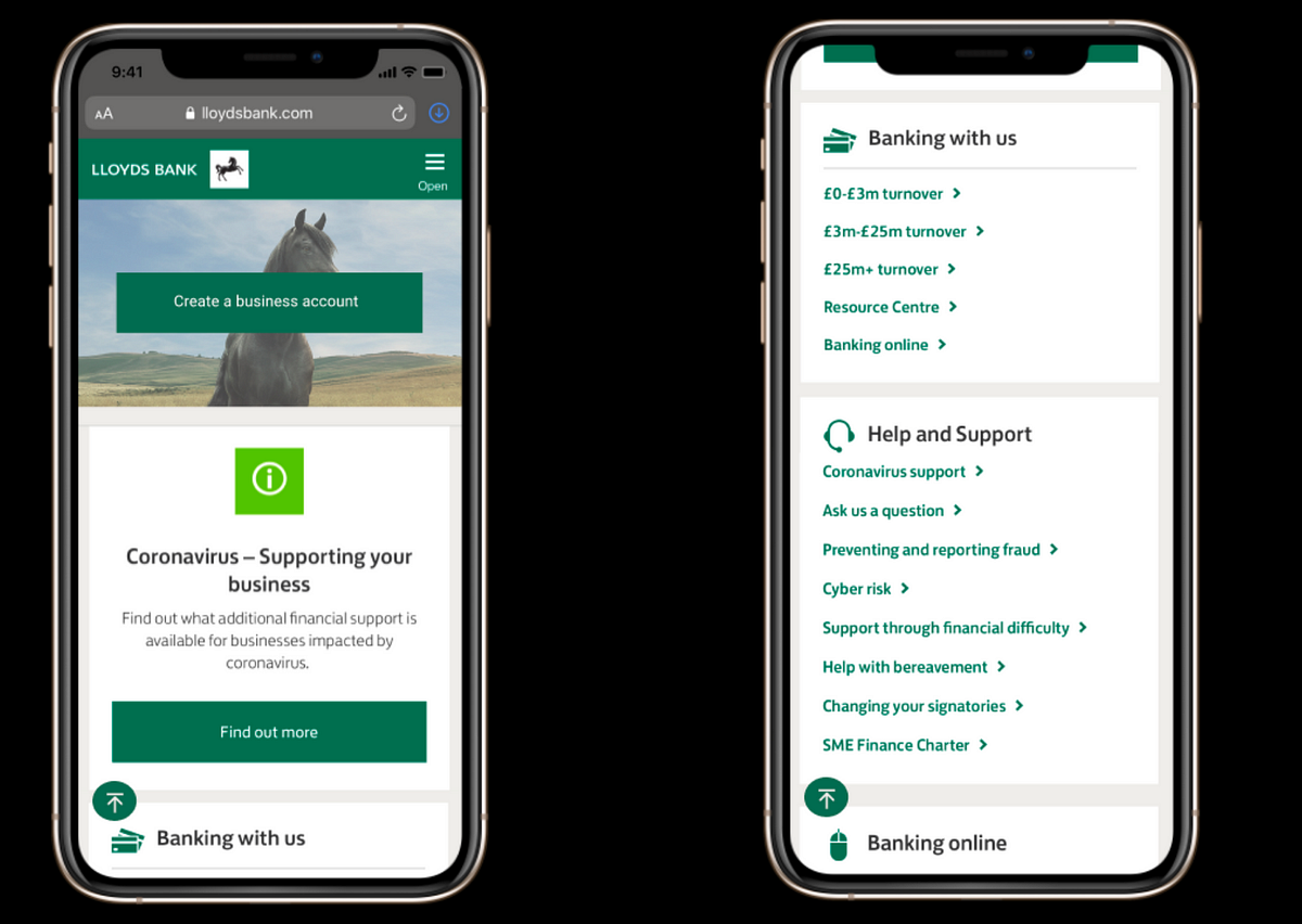 UX/UI Case Study: Business Banking | by M Sewell | Medium