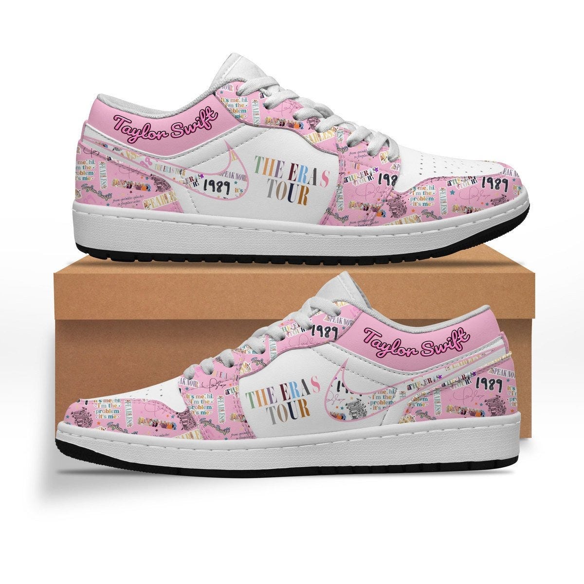 Taylor Swift The Eras Tour Pattern Air Jordan 1 | by Liteoutfit Store ...