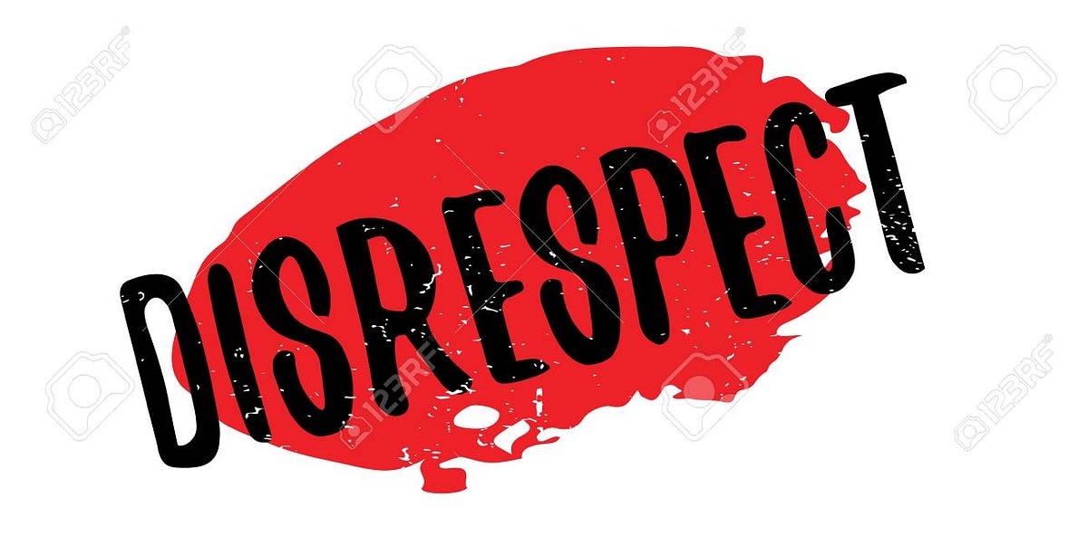 Stop Ignoring Disrespect. It Is Not Maturity | by Ani Rich | Jan, 2026 ...