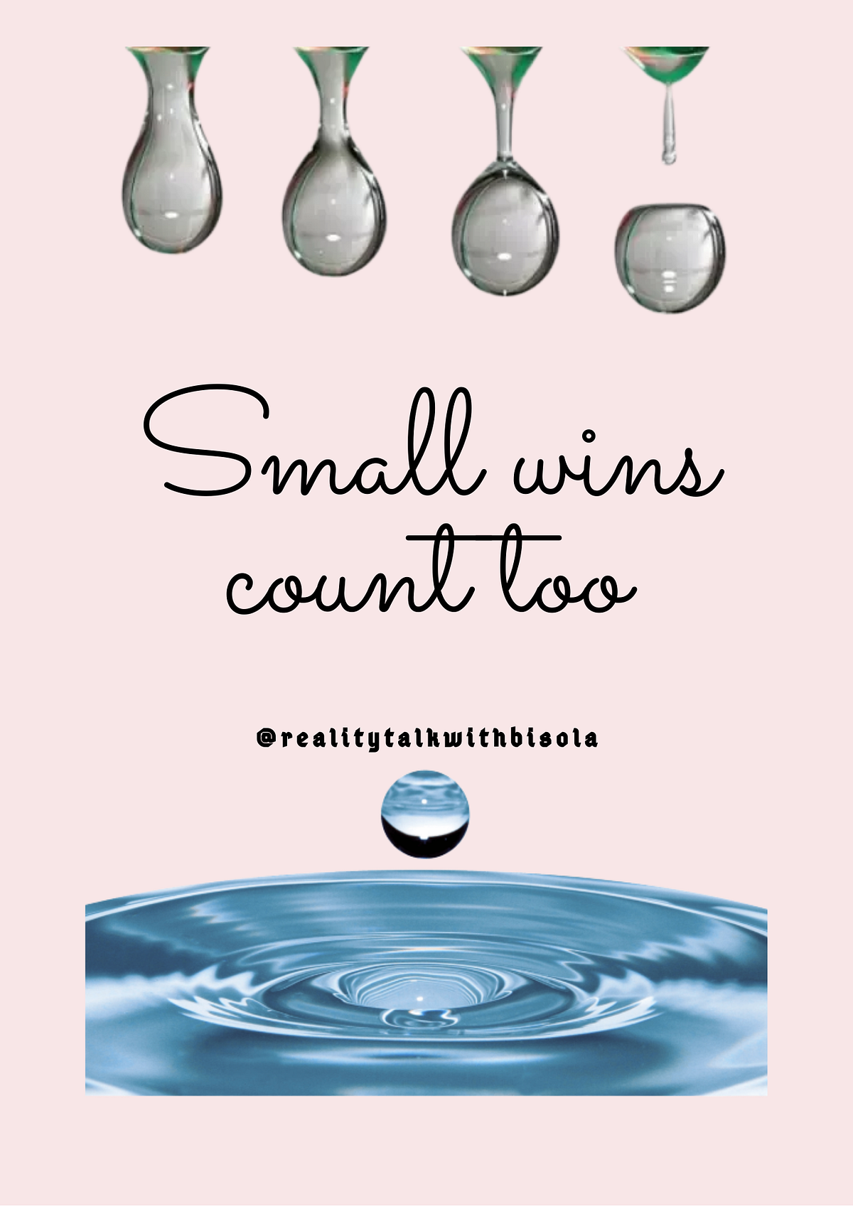 Small Wins Count Too. You forget that you are a work in… | by Bisola ...