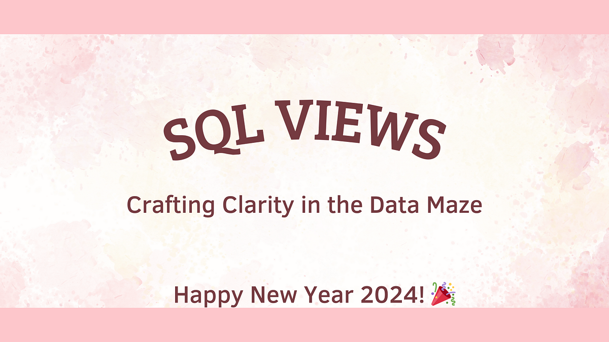 What’s a View?. In SQL, a View is like a virtual window… | by Sreenivas ...