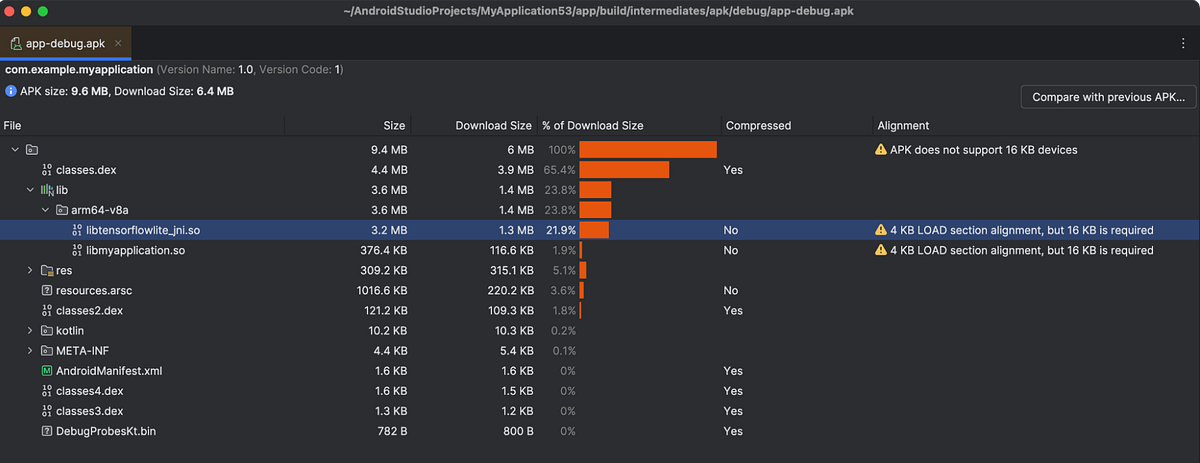 Preparing Your Android App for 16KB Page Size: A Complete Migration Guide | by Nitin Praksh ...
