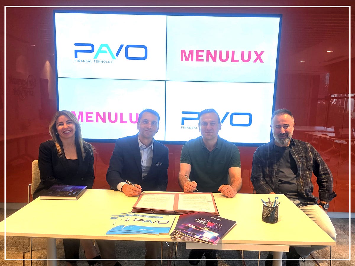 Menulux POS Sistemleri ve PAVO Arasında Android POS Cihazları Konusunda ...
