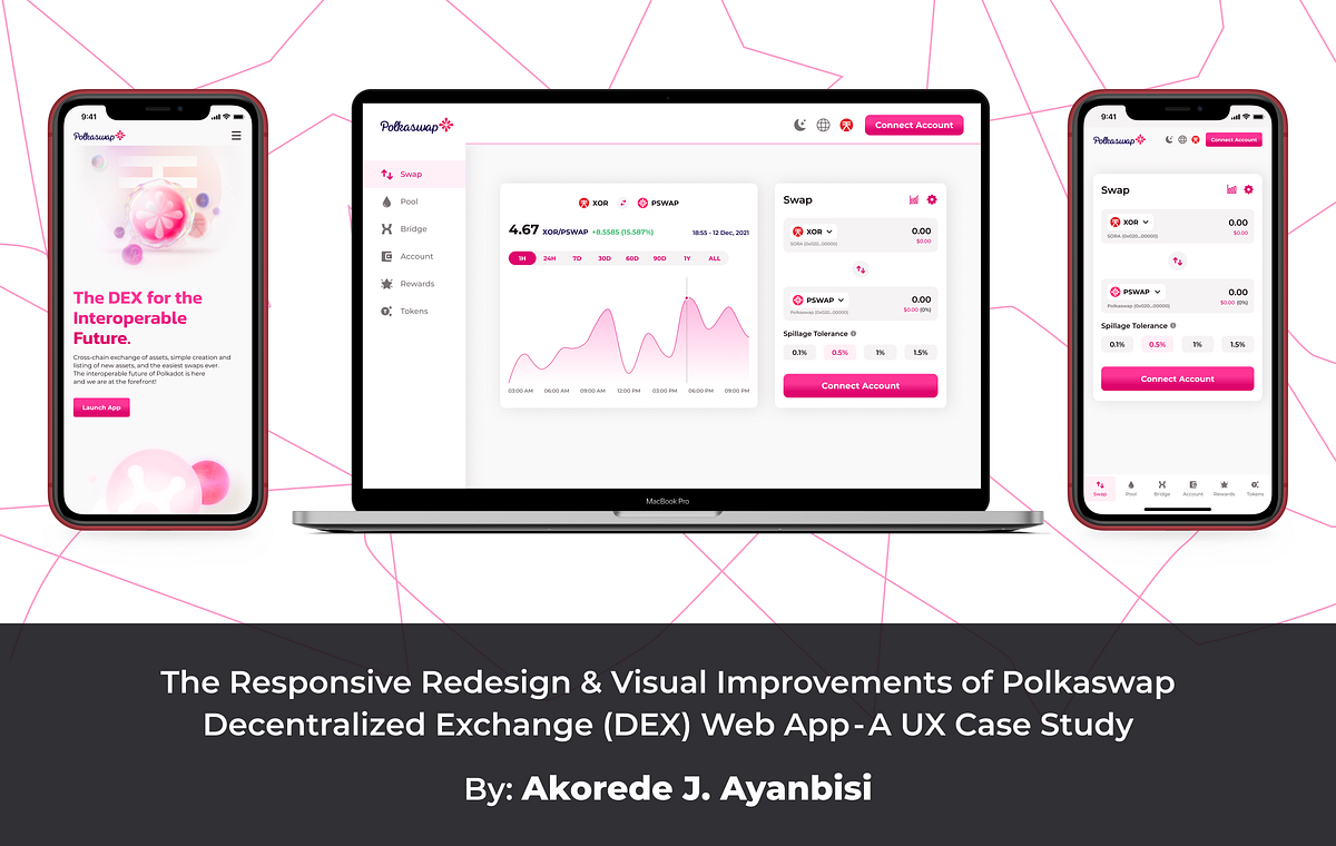 The Responsive Redesign & Visual Improvements of Polkaswap Decentralized Exchange (DEX) Web App ...