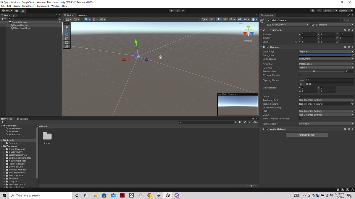 CREATING GAME OBJECTS ANDAPPLYING MATERIALS | by Abshire | Medium