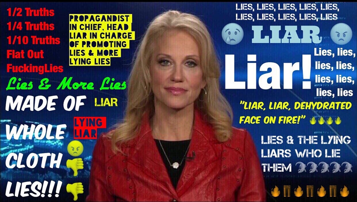 🔥 Liar, Liar, Dehydrated Face On Fire! 🔥 | by ️ John J Manring | Medium