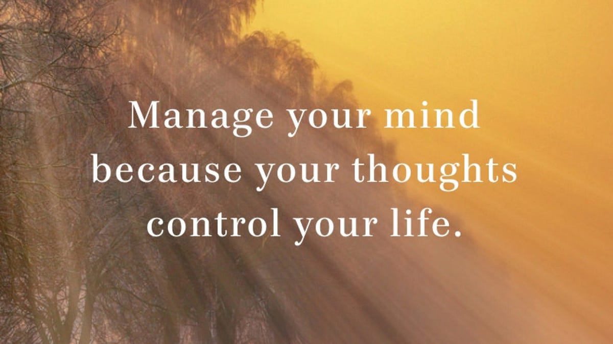 CONTROL YOUR MIND. There is a huge difference between… | by Learntogrow ...