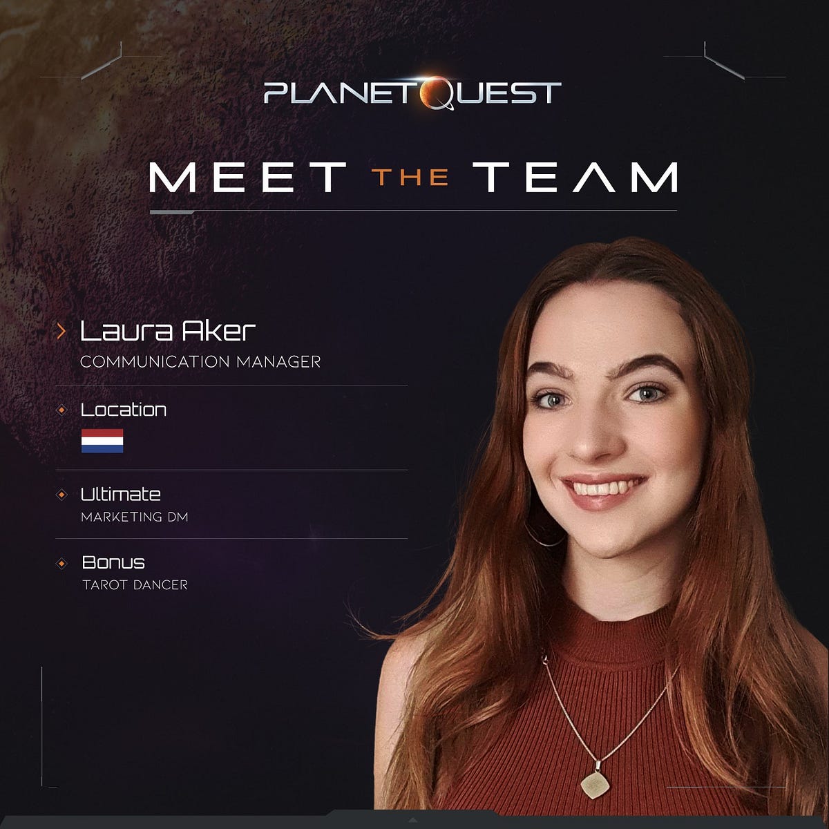 Meet the Team: Laura Aker, Communication Manager | by PlanetQuest | Medium