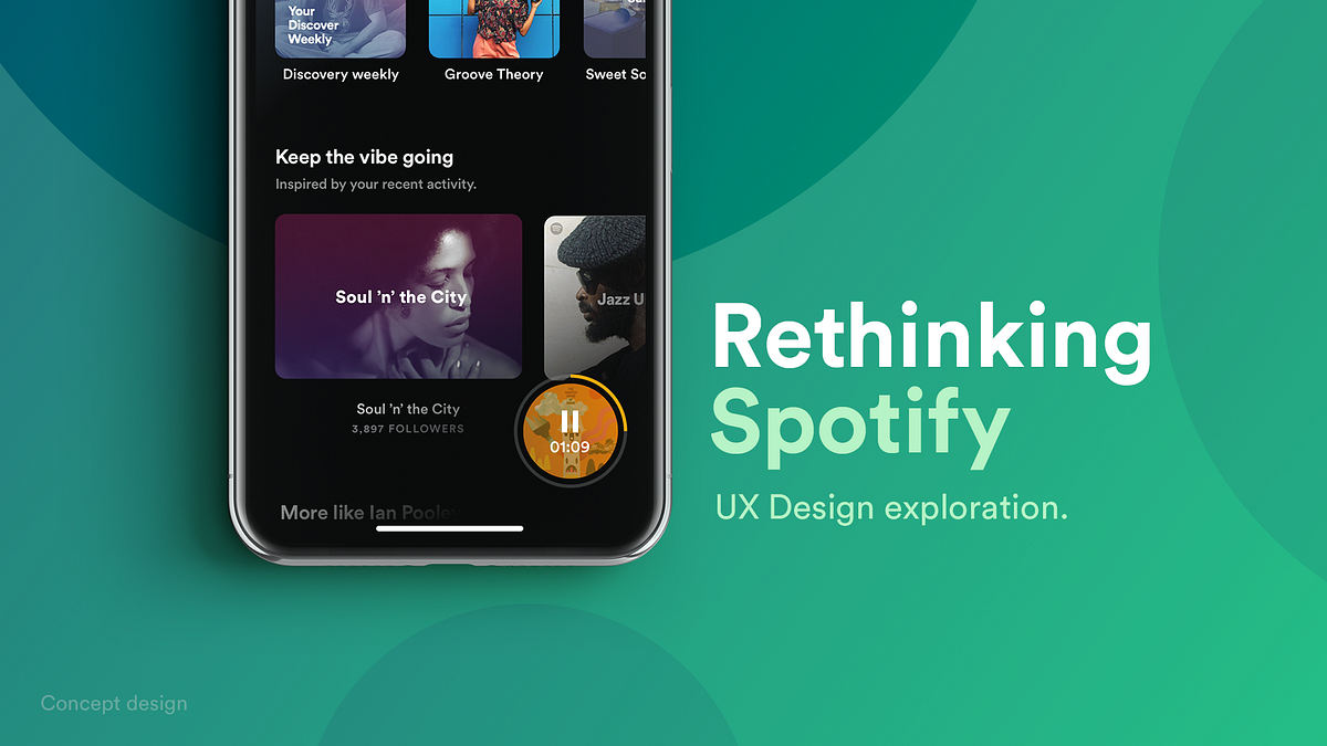 Rethinking Spotify — UX design exploration | by Alvaro Liniers | The ...