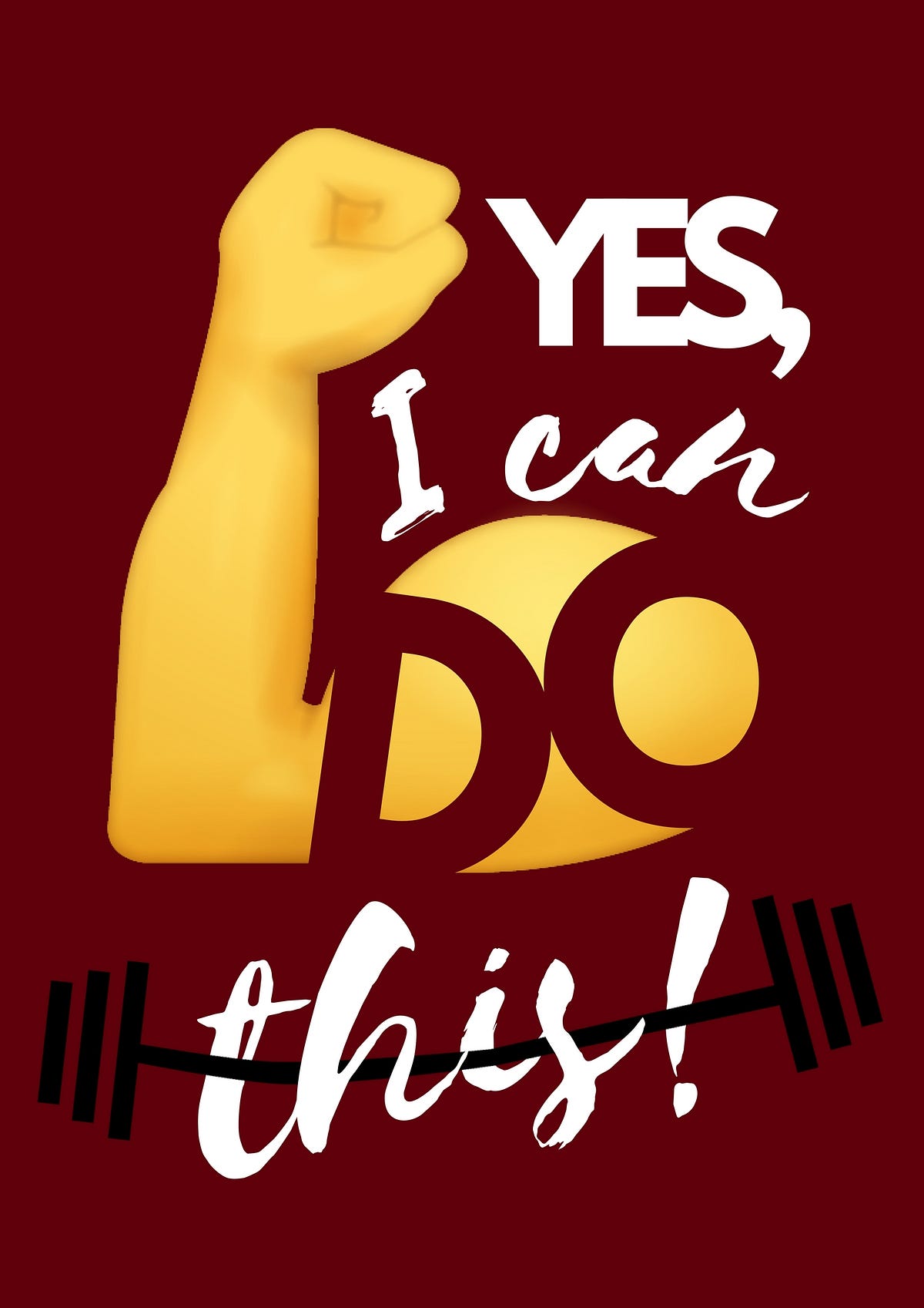 Typography Poster. Personal Mantra | by Polah Road | Medium