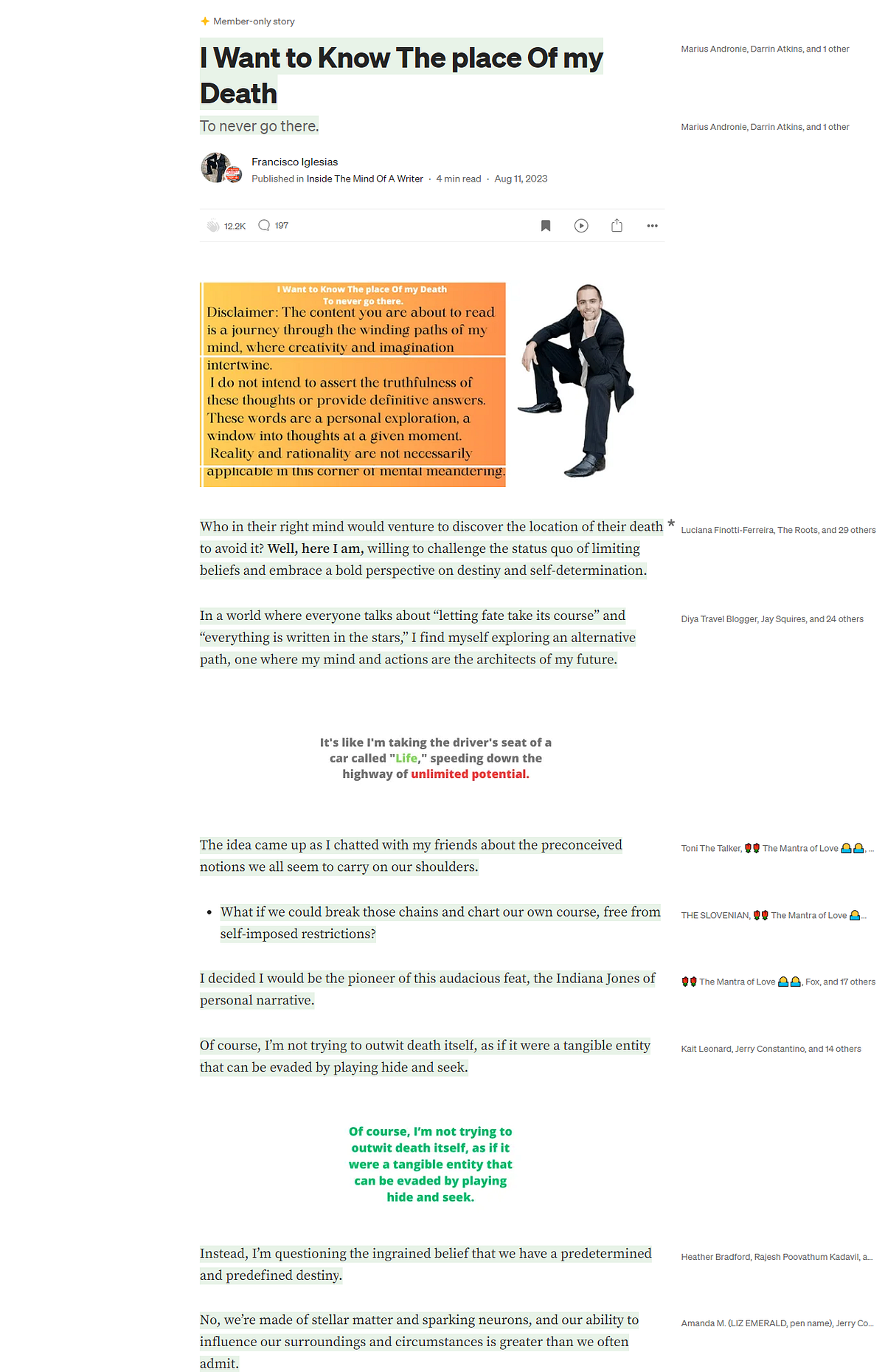2500 Stories: My Two Best Stories (Earning Proofs) | by Francisco ...