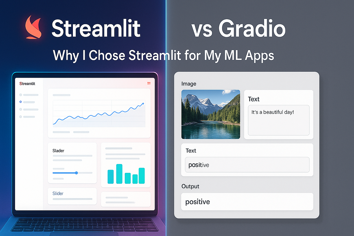 Streamlit vs Gradio: Why I Chose Streamlit for My ML Apps | by Hash Block | Medium