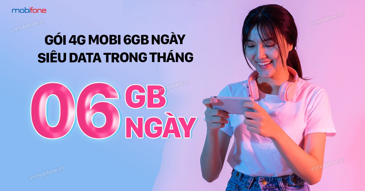 Dang Ky 4G Mobi 6GB Ngay. Khi đăng ký gói 4g mobi 6gb ngày, bạn… | by ...
