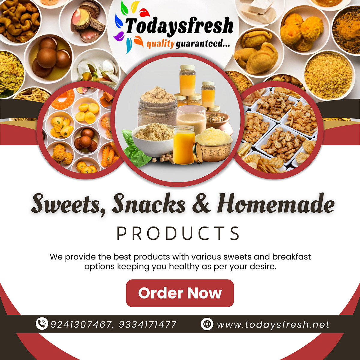 TodaysFresh — Sweets, Snacks & Homemade - Todays fresh - Medium
