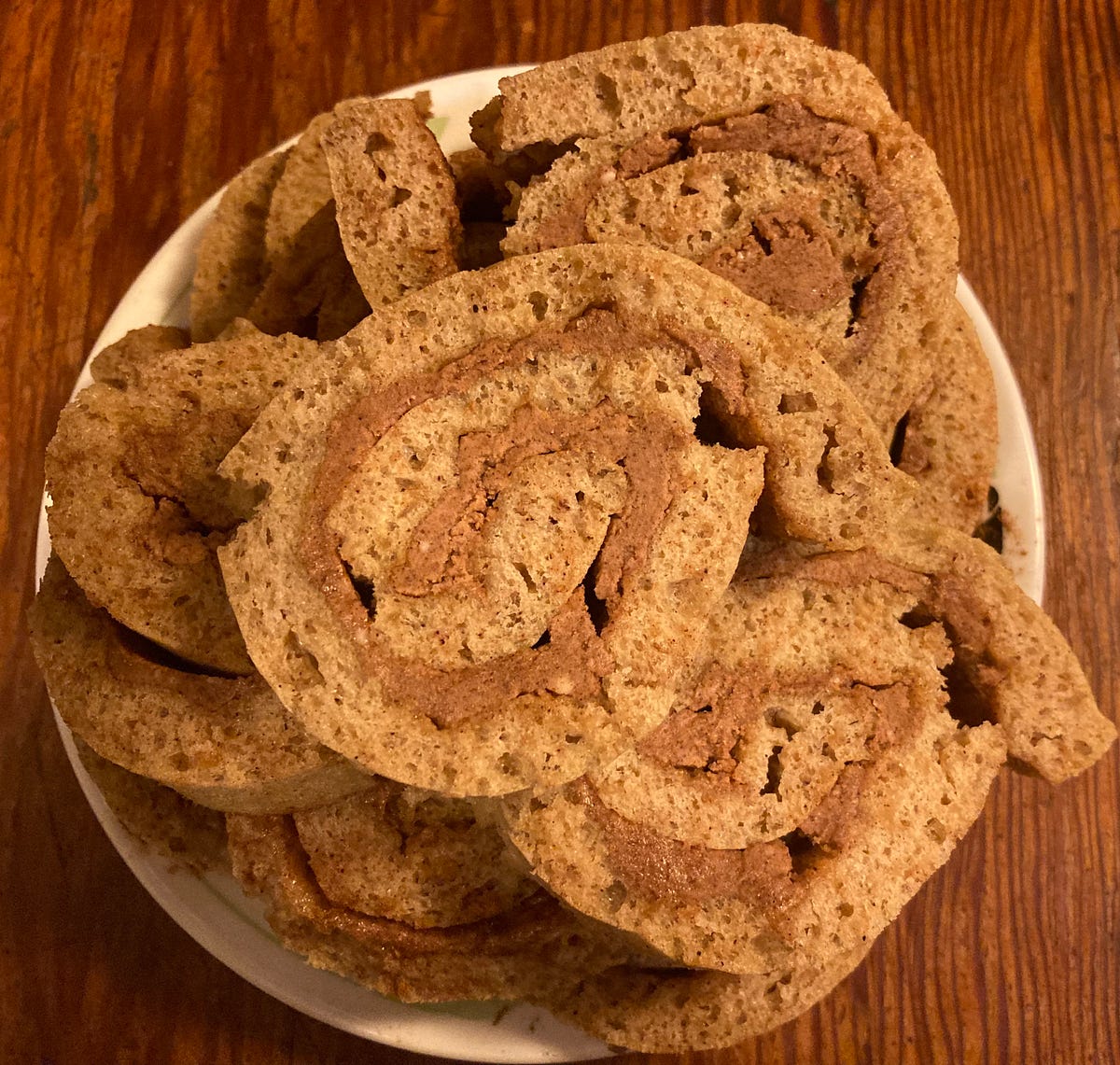 Pork Rind Panko Cinnamon Rolls - Julie Fritz - Medium