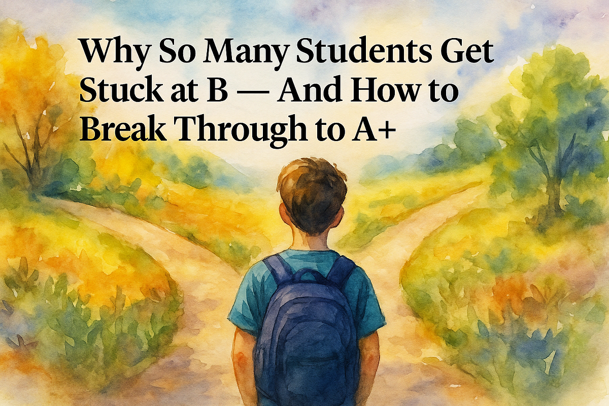 Why So Many Students Get Stuck at B — And How to Break Through to A+ ...