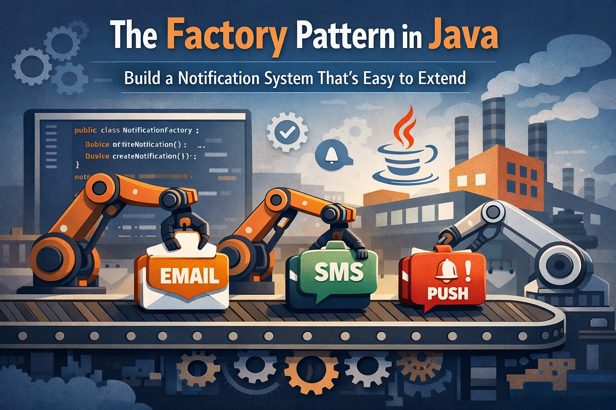 The Factory Pattern in Java: Build a Notification System That’s Easy to ...