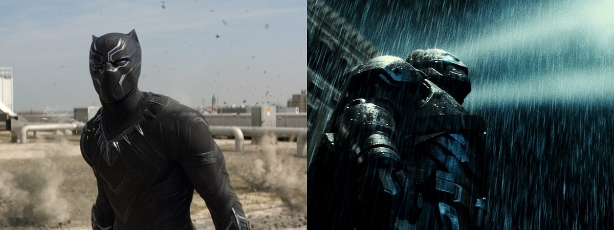 The Contrasting Visual Styles of the Marvel and DC Cinematic Universes ...