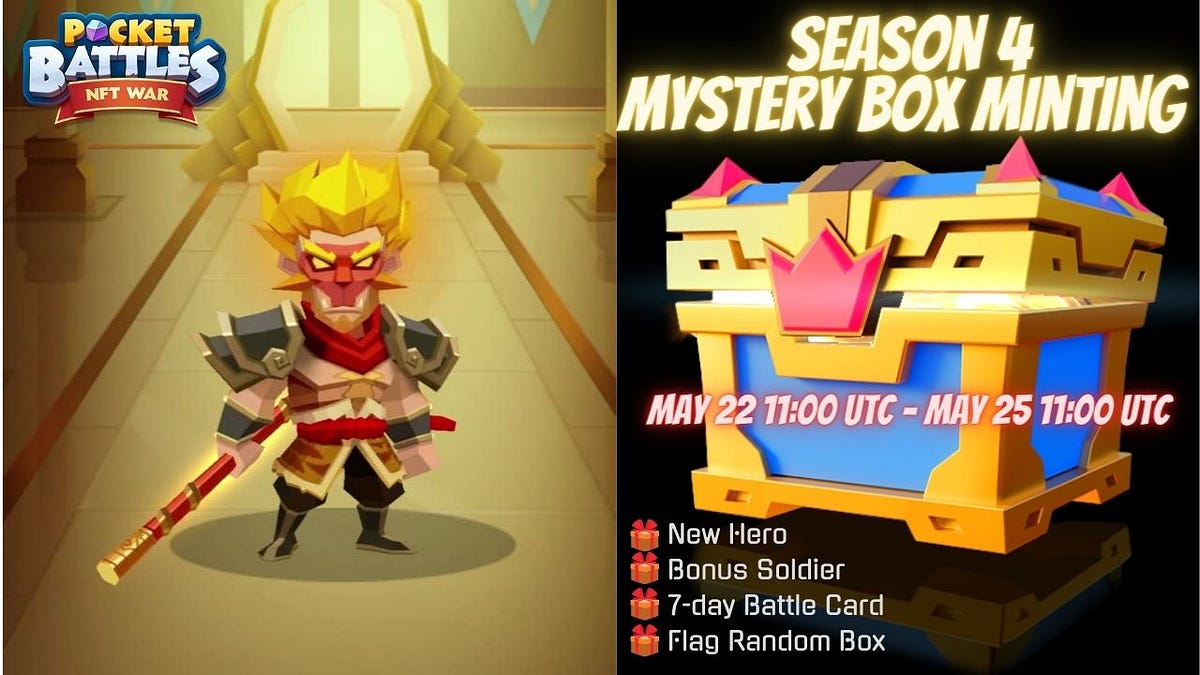 [📢Introduction of Season 4 NFT Hero — WuKong] | by PocketBattlesNFTWar ...