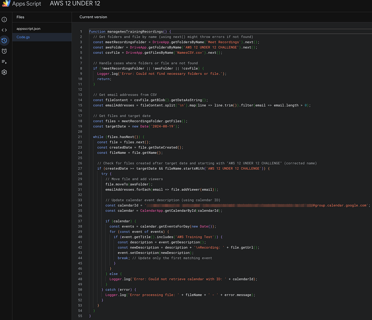 Building a Seamless Automation: Managing AWS Training Recordings with ...